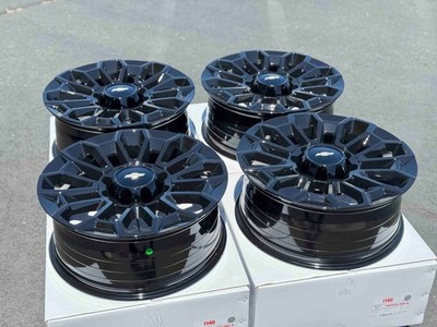 22" x 8.5" 8x180 22x8.5 Rims 2500 3500 Chevy Silverado GMC Sierra HD ...