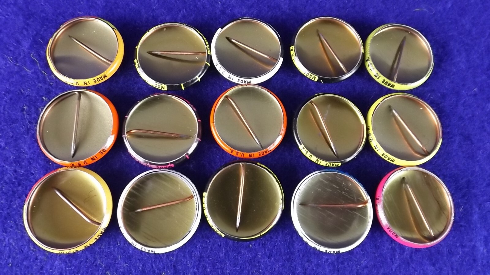 Vintage 1970 Archies Gang Complete Set of (15) Pinbacks And Gumball ...