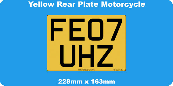 Smallest Legal Number Plate Adhesive Blanks Small Number Plates Legal ...