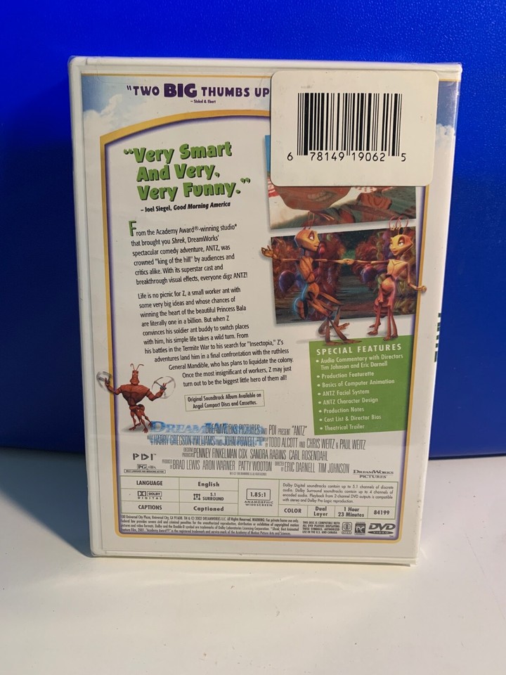 Dreamworks’ Antz (DVD) Widescreen …………….. ..BRAND NEW & SEALED! | eBay