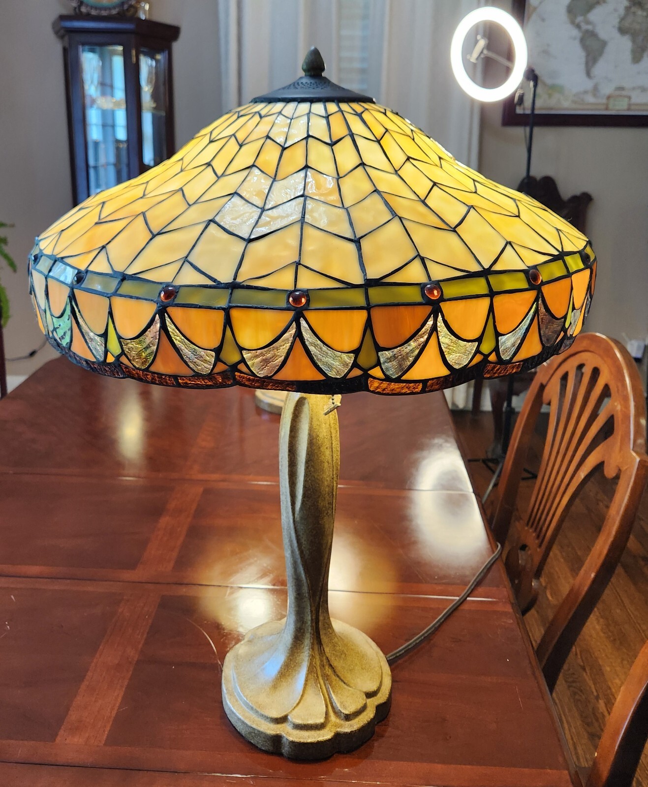 2 Colour Creations Timeless Serenity Tiffany Table Lamps by Tania ...