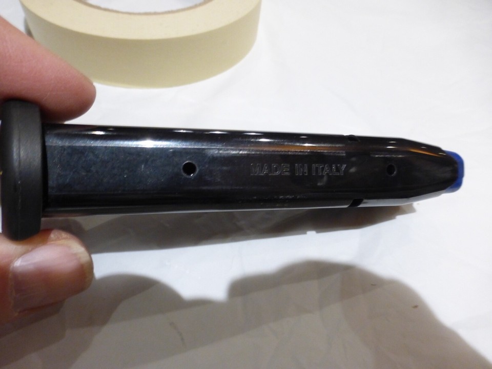 MECGAR CZ 75/85/SP-01 Full Size 9mm 10 round Magazine, Blue Follower #3 ...