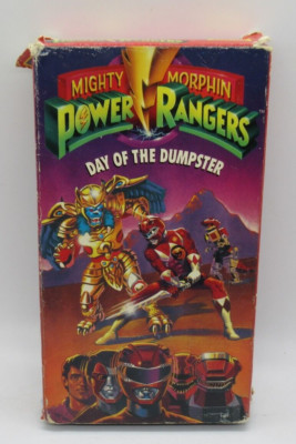 MIGHTY MORPHIN POWER RANGERS: DAY OF THE DUMPSTER VHS VIDEO, RITA ...