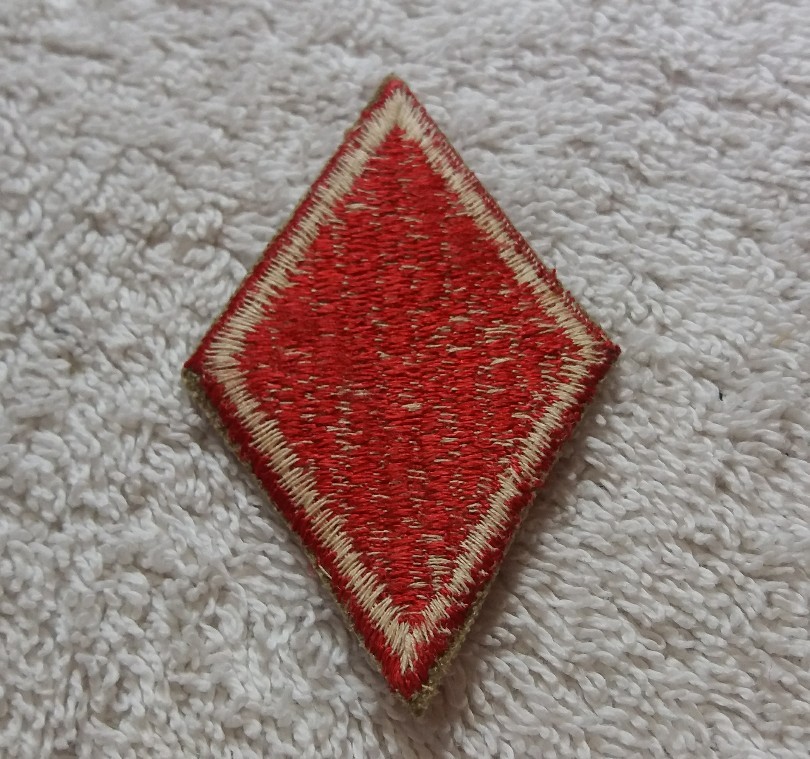WW2 US Army 5th Infantry Division Red Devils Diamond SSI Patch Auth No ...