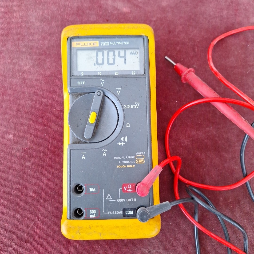 Fluke 73-III Handheld Digital Multimeter With OEM Probes⚡️ | eBay