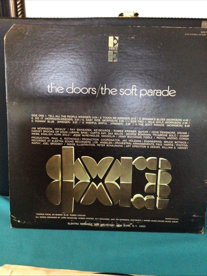 The Doors/The Soft Parade Vinyl 33 LP Electra Records 1st Press ...