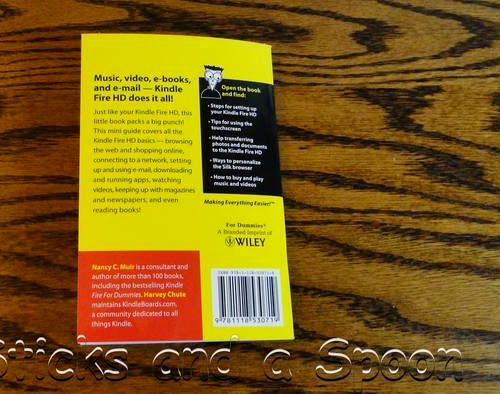 NEW Kindle Fire HD For Dummies® Mini Pocket Edition Booklet Cliff Notes ...