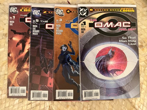 The OMAC Project #1-6 FULL RUN Greg Rucka Jesus Saiz DC Comics 2005 ...