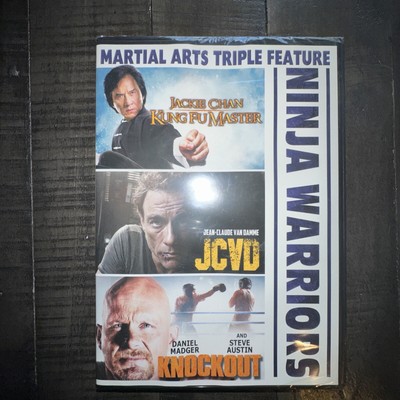 Ninja Warriors Martial Arts 3 Movie DVD Kung Fu Master JCVD Knockout ...