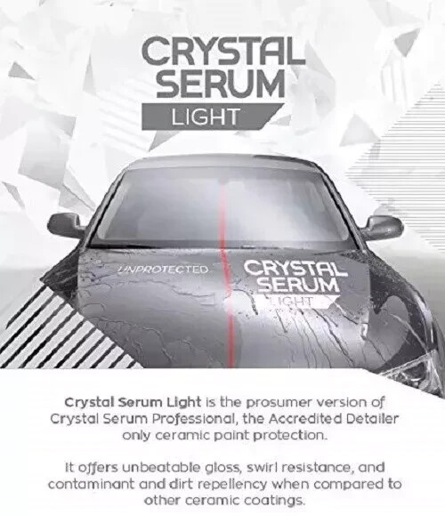 Gtechniq Crystal Serum Light 30ml Ultra Durable Ceramic Paint ...