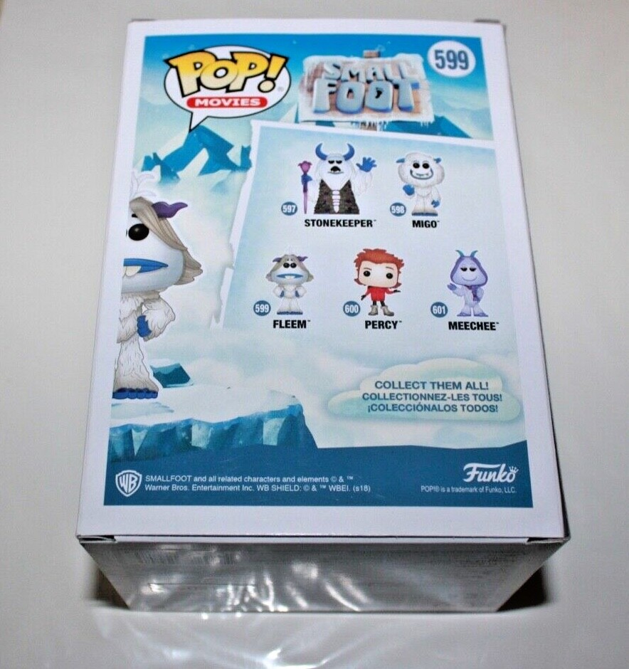 Funko Pop! Movies: Smallfoot - Fleem #599 Vinyl Figure, Cartoon ...