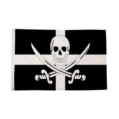 5ft x 3ft 150 x 90cm Cornwall Pirate Polyester Banner Flag | eBay UK