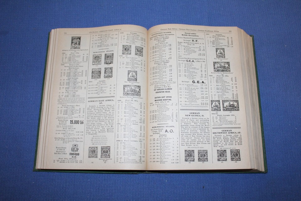 Scott Standard Postage Stamp Catalogue 1934 BlueLakeStamps Solid Fun to search | eBay