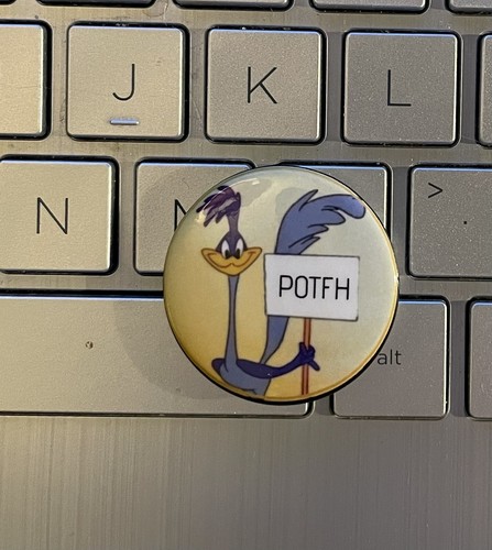 Purdue Boilers Boilermakers Pin Pinback Button POTFH Roadrunner | eBay