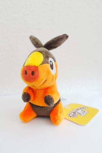 Pokemon Center Original Fit Sitting Cuties Plush Doll - Tepig #498 New ...