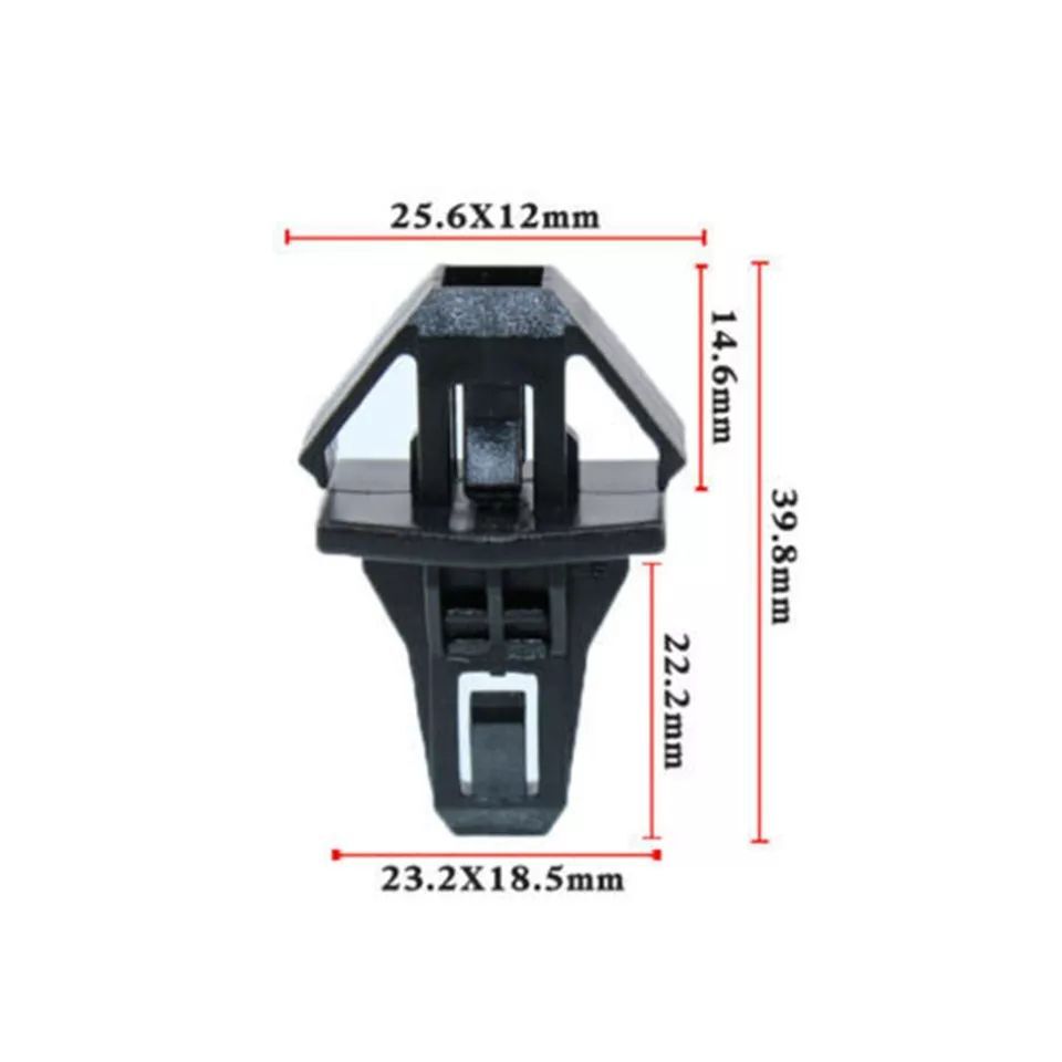 25x Front Grille Mounting Clip Nylon Fastener Holders For Honda 91578 ...