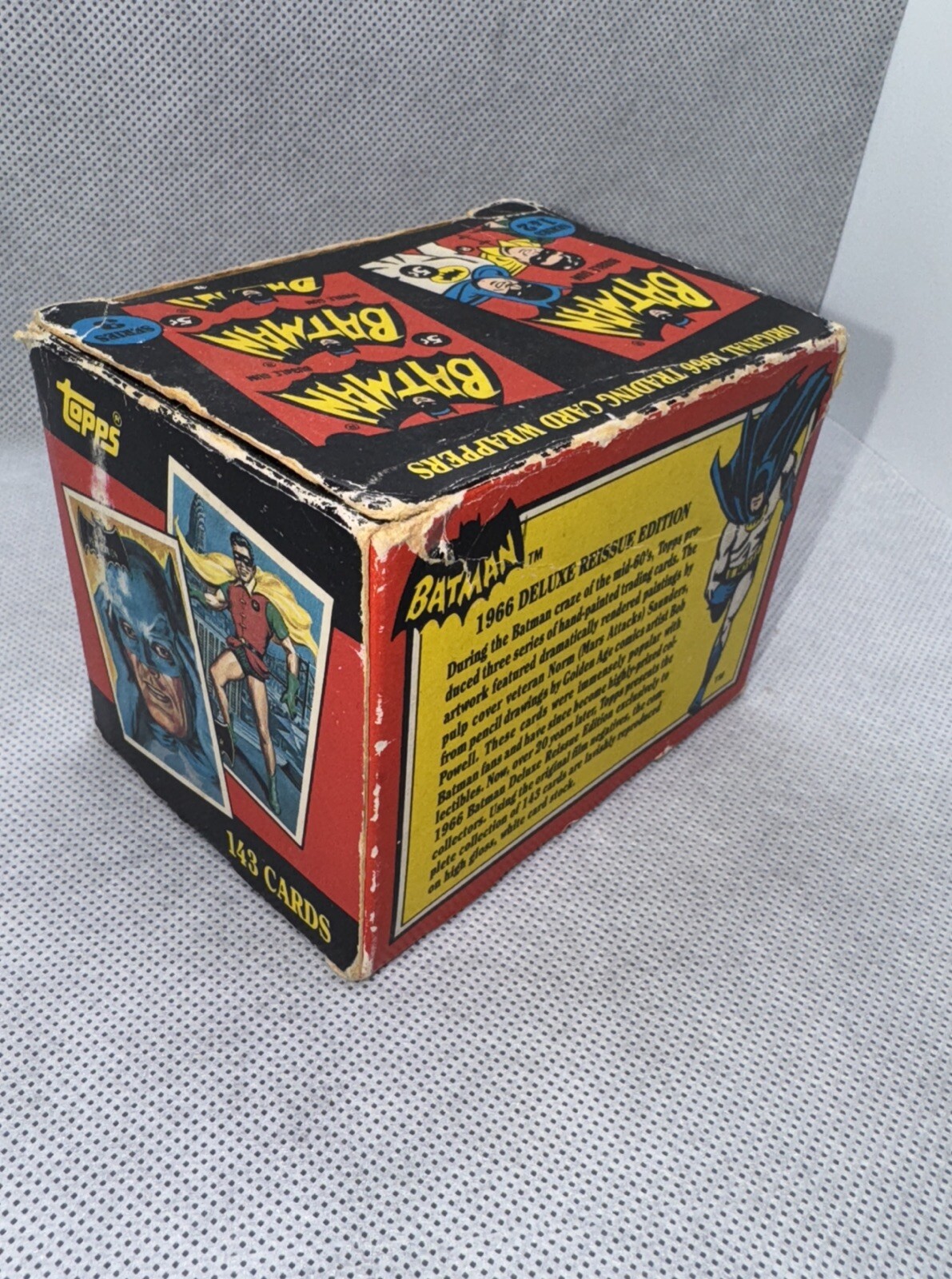 1989 Topps Batman Card Set Deluxe Reissue Edition of the 1966 Set | eBay