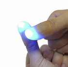 2x Magic Light Up Thumbs Fingers BLUE Flashing Trick Appearing Light | eBay