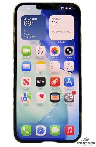 Apple iPhone 13 Pro Max A2484 - 128GB Unlocked - Gold iOS Smartphone ...