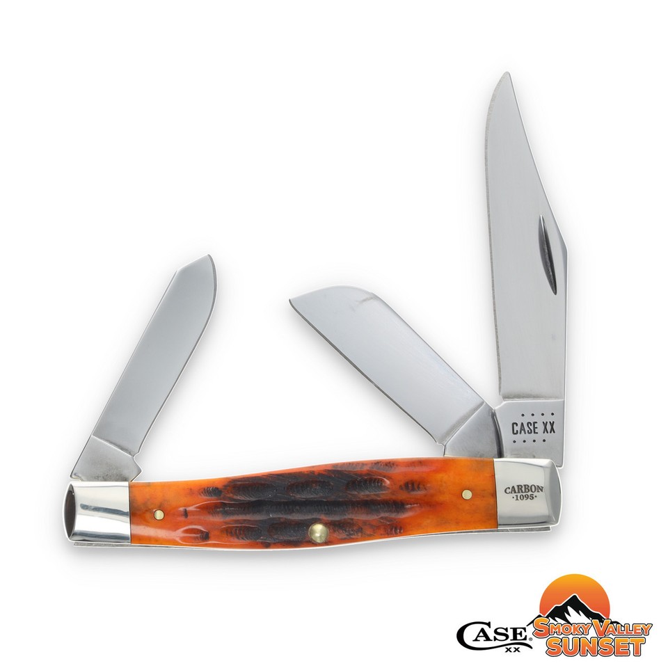 Case SMKW Exclusive Lg Stockman Folding Knife Smoky Valley Sunset ...