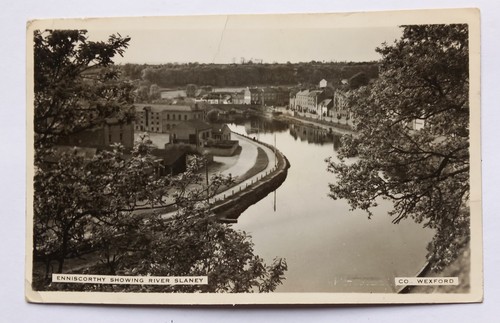 Ireland Co.Wexford Enniscorthy River Slaney Cardall Ltd Dublin Postcard ...