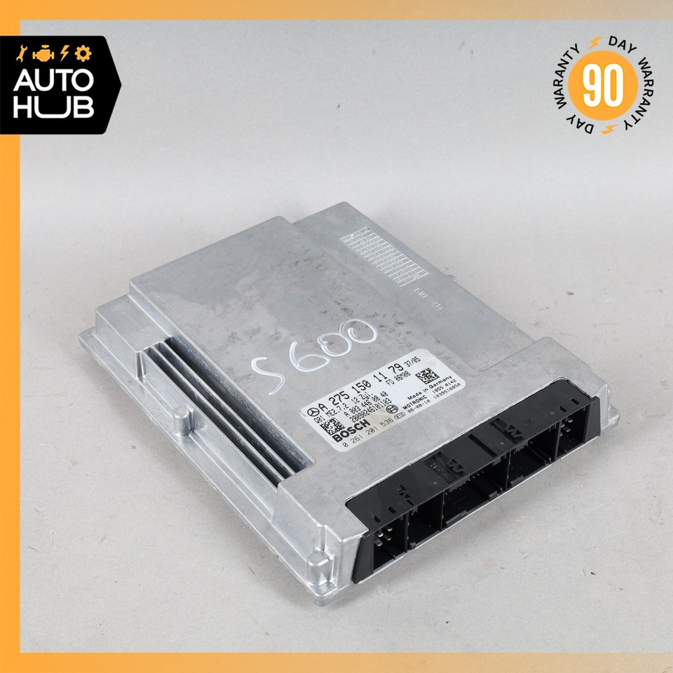 Mercedes W221 S600 CL600 SL600 M275 ECU Engine Control Module Unit OEM ...
