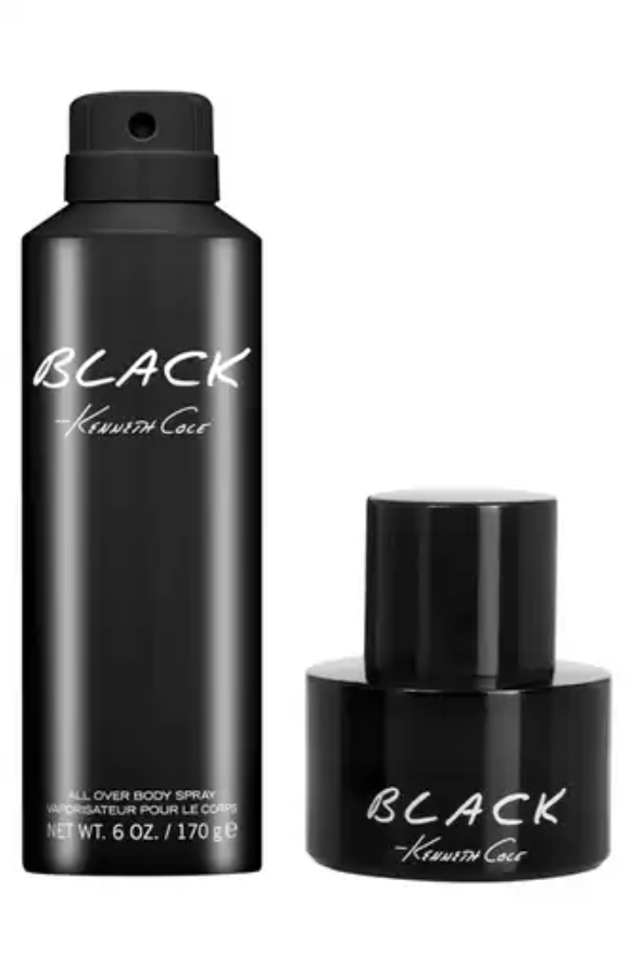 Kenneth Cole Black All Over Body Spray 6 Oz, 1.7 EDT Spray Gift Set | eBay