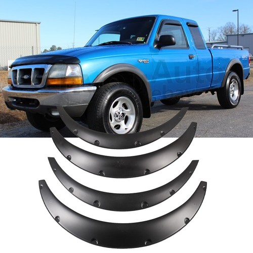 For Ford Ranger Fender Flares Flexible Wide Body Kit Wheel Arches ...