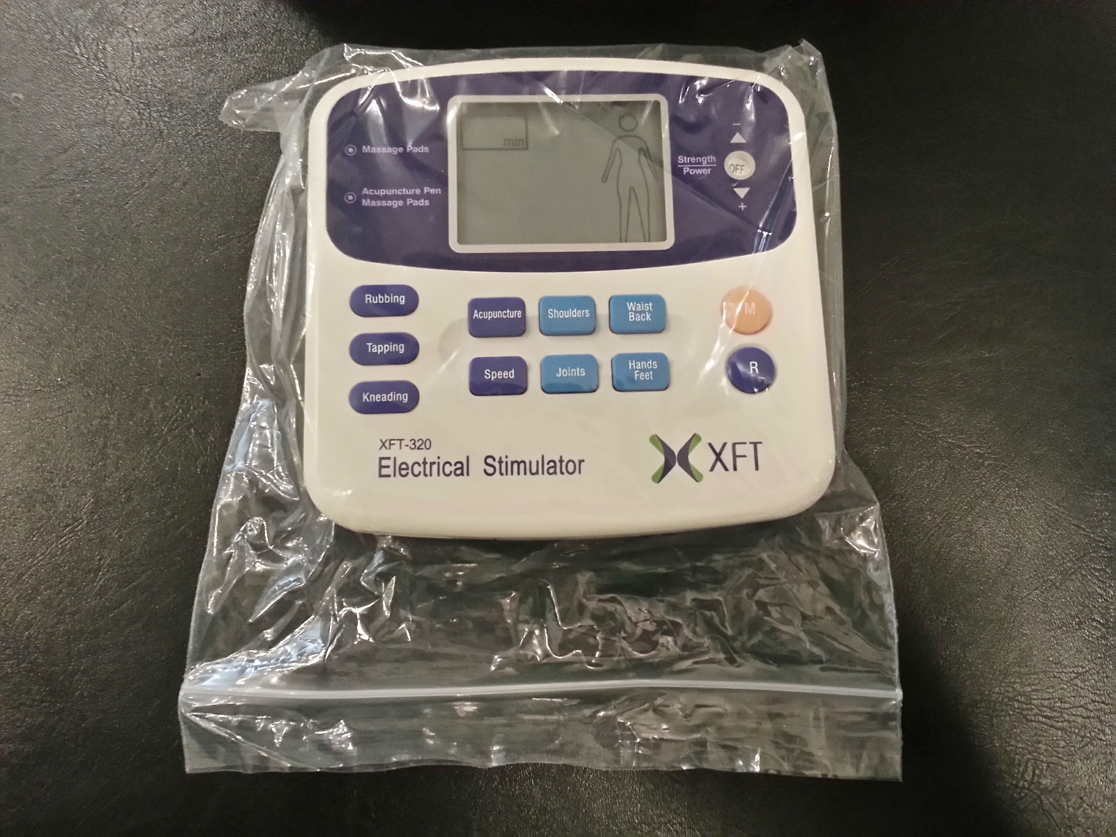Dual Tens Machine Digital Electric Massager Acupuncture pen XFT-320A ...