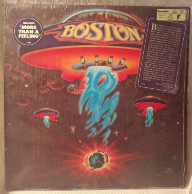 BOSTON Self Titled Debut Album 1976 LP Record/ PE-34188 FAST,FREE SHIP ...