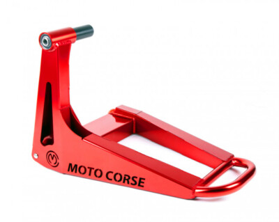 MotoCorse Ducati / MV Agusta Aluminium Single Sided Paddock Stand - Red ...