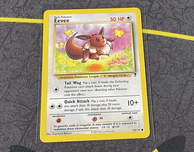 Pokémon TCG Eevee Legendary Collection 74 Regular Common for sale ...
