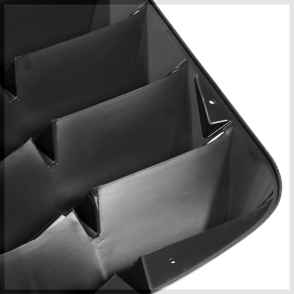 Fits 2003-2008 Nissan 350z Coupe[MATTE BLACK]Rear Window Louver Sun ...