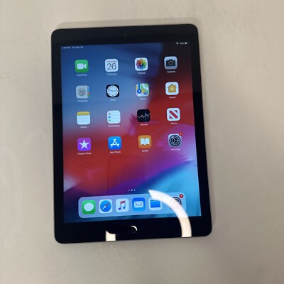 2013 Apple iPad Air 1st Gen A1474 9.7" 16GB WiFi MD785LL/B Space Gray ...