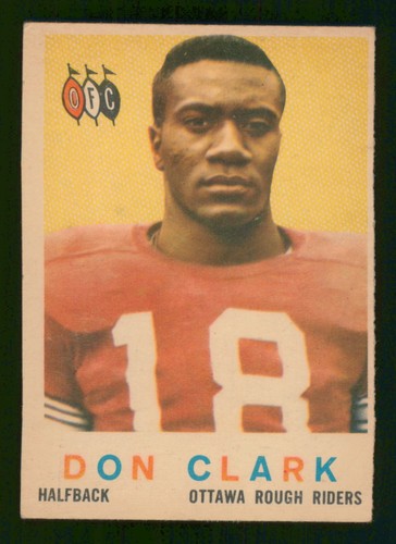 DON CLARK 1959 TOPPS CFL 59 NO 57 VGEX 21156 | eBay