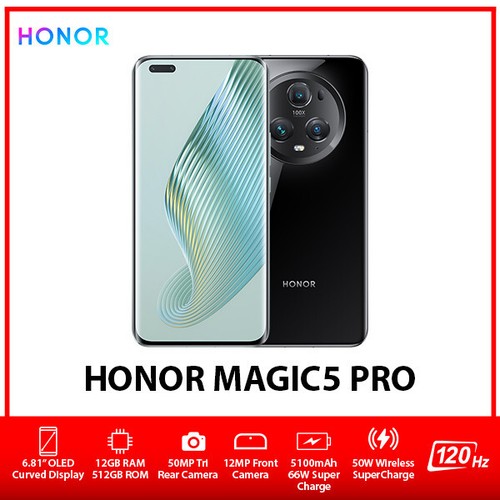 NEW HONOR Magic5 Pro 5G Dual SIM Unlocked Android Mobile Phone – Black/12+512GB | eBay Australia