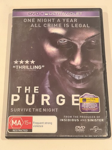 The Purge - DVD - Region 4 - FAST POST | eBay