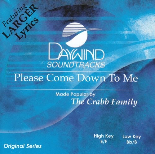 Please Come Down To Me [accompaniment/performance Track] - CD - Single ...