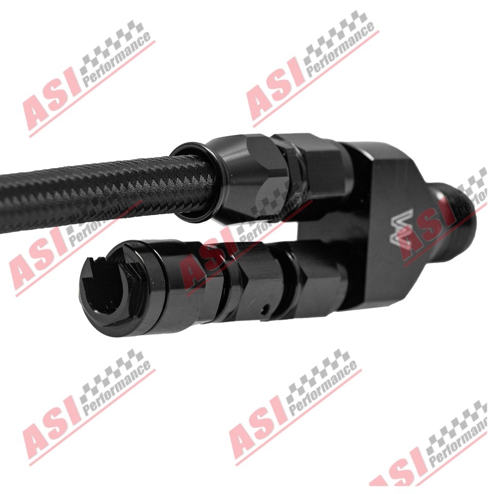 US Flex Fuel Sensor Bypass Splitter Flexfuel -8AN In/out LS E85 CTSV ...