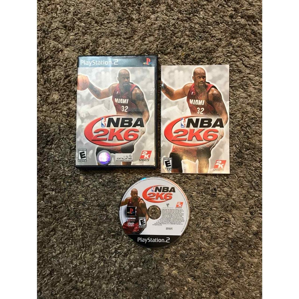 NBA 2K6 PS2 Black Label 710425278198| eBay