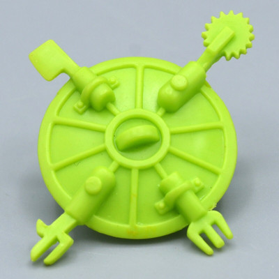 TMNT Wacky Action Rock n Roll Michelangelo Shield Accessory Vintage ...