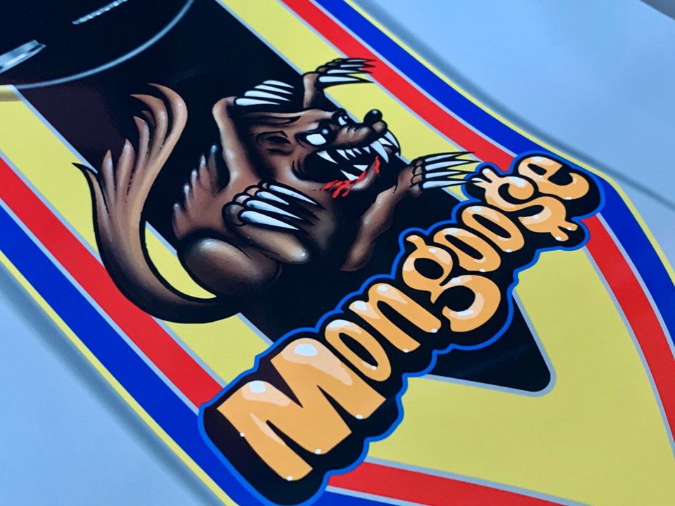 WOW! RACE Funny CAR DRAG RACING Hood Style Sign DRAGSTER Mongoose Tom ...
