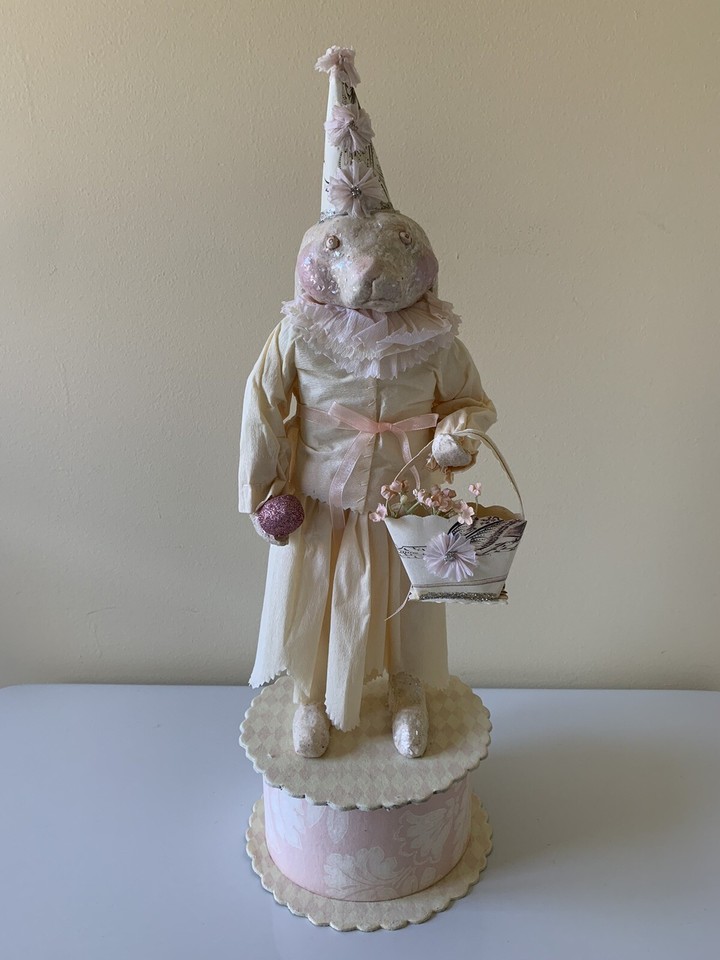 Dee Foust for Bethany Lowe / Easter Bunny Rabbit GIRL / ~* 18" TALL ...
