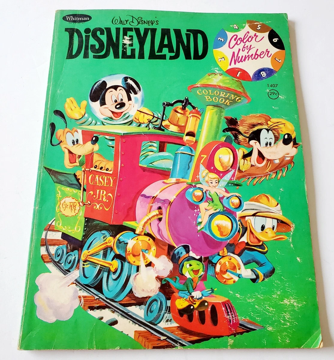 Disneyland Characters Coloring Pages