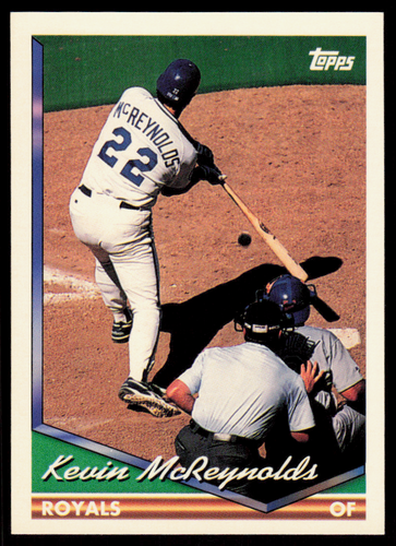 1994 Topps 218 Kevin McReynolds Kansas City Royals | eBay