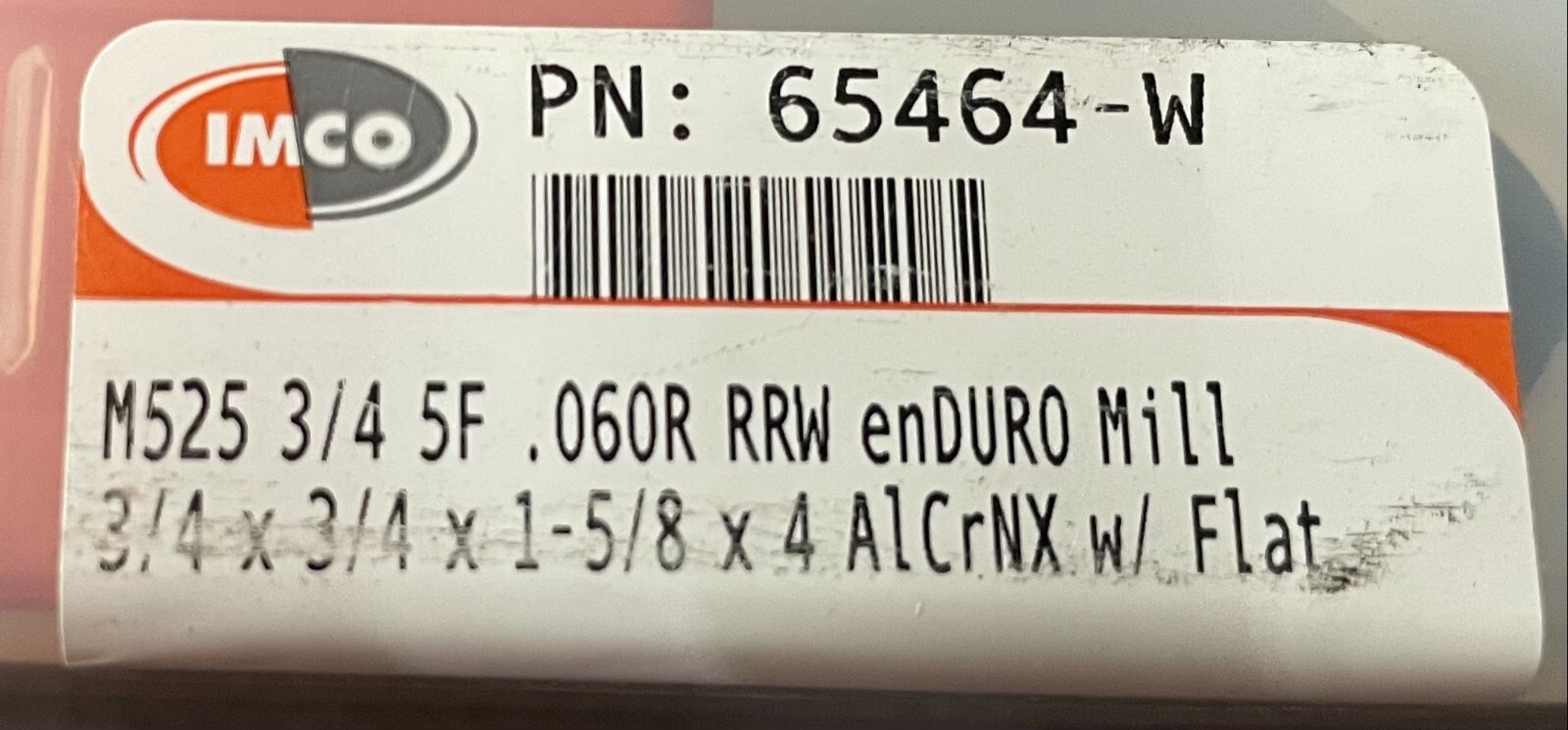 IMCO 65464-W M525 3/4SF .060 RRW enDURO Mill 3/4 x 3/4 x 1-5/8 x 4 | eBay