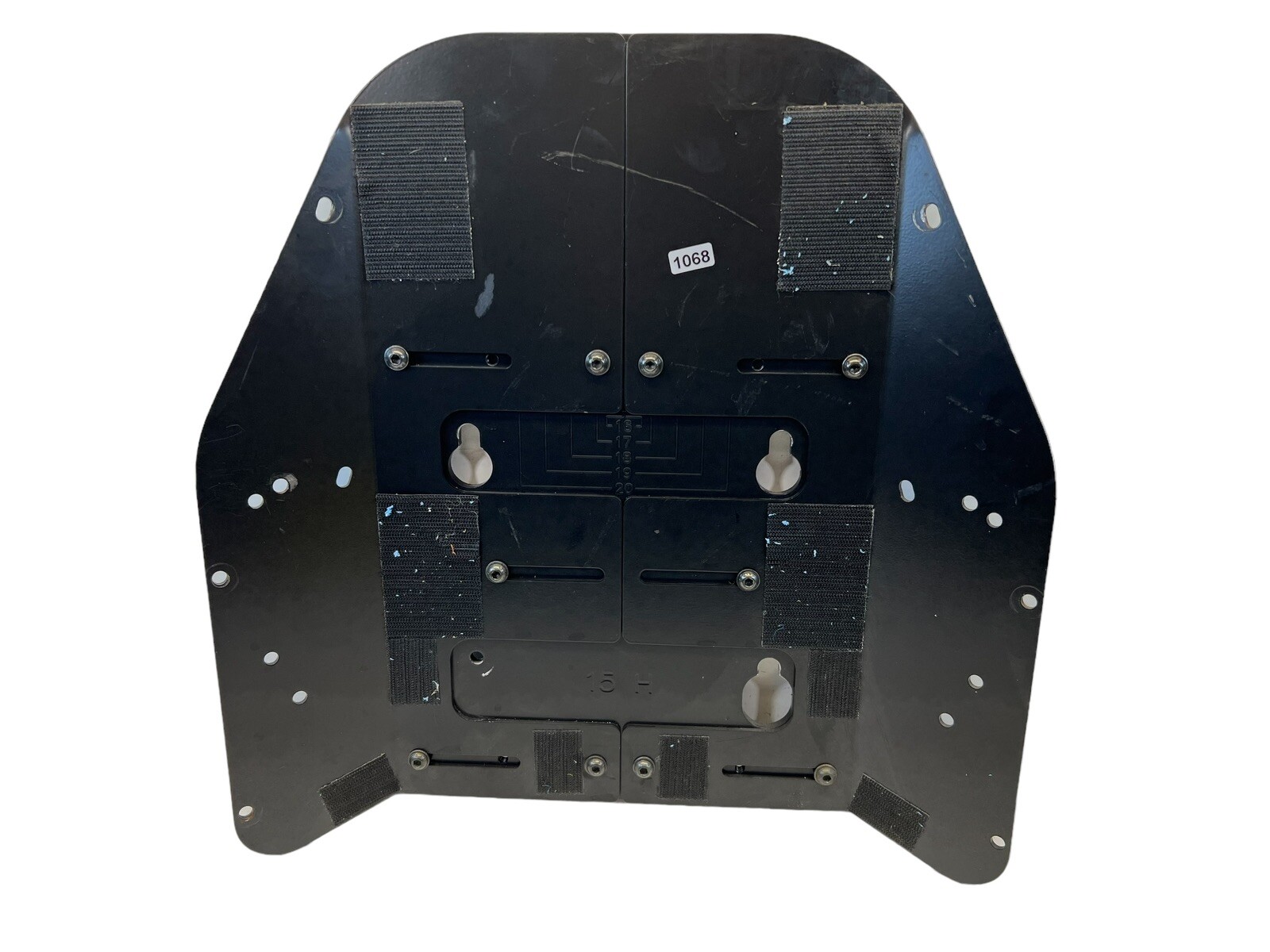 Quantum Q6 Edge Power Wheelchair Backrest Seat Plate Mount Size 15H | eBay