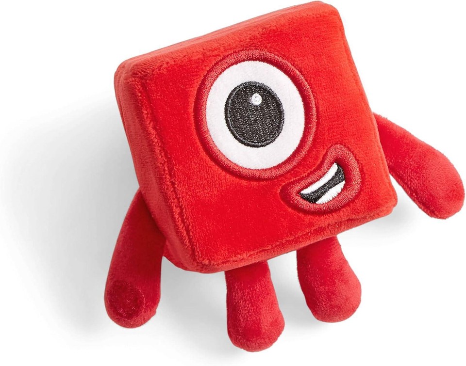NumberBlocks One And Two Playful Pals Plush Soft Toy | eBay
