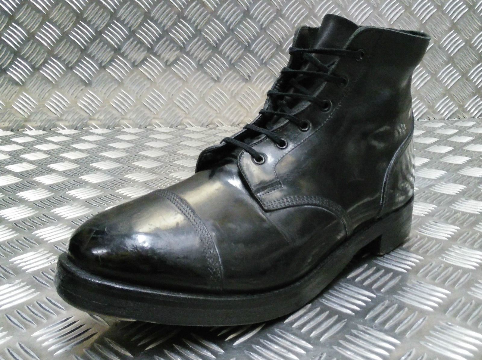 British Leather Ammo Parade Dress Boots Guard Services Studded Soles ...