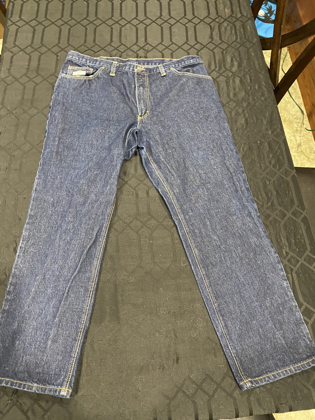 Diamond Gusset Jeans Adult 42x32 Denim USA Made Classic Relaxed ...